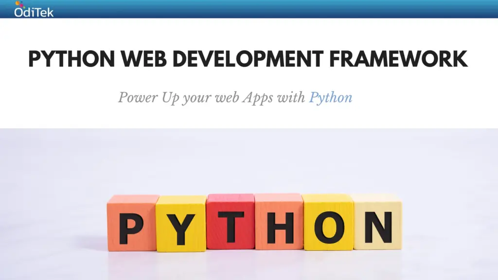 Python Web Development Framework | Python Development Software
